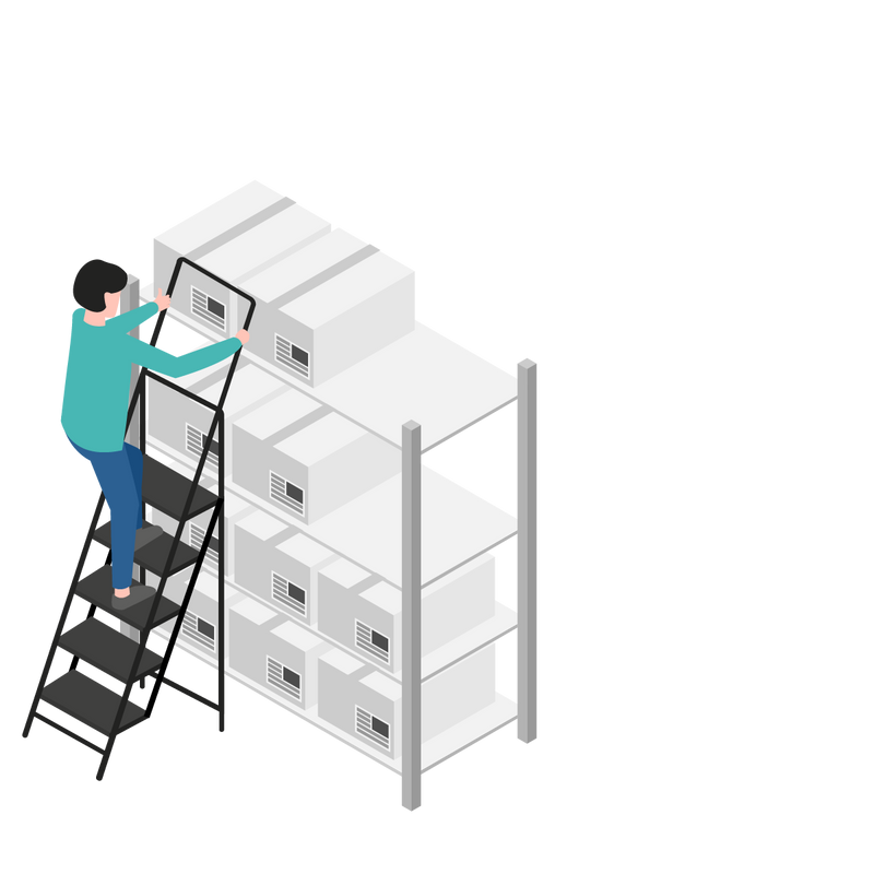 Ladder–an–Step–racking | MM Solutions | MM Solutions